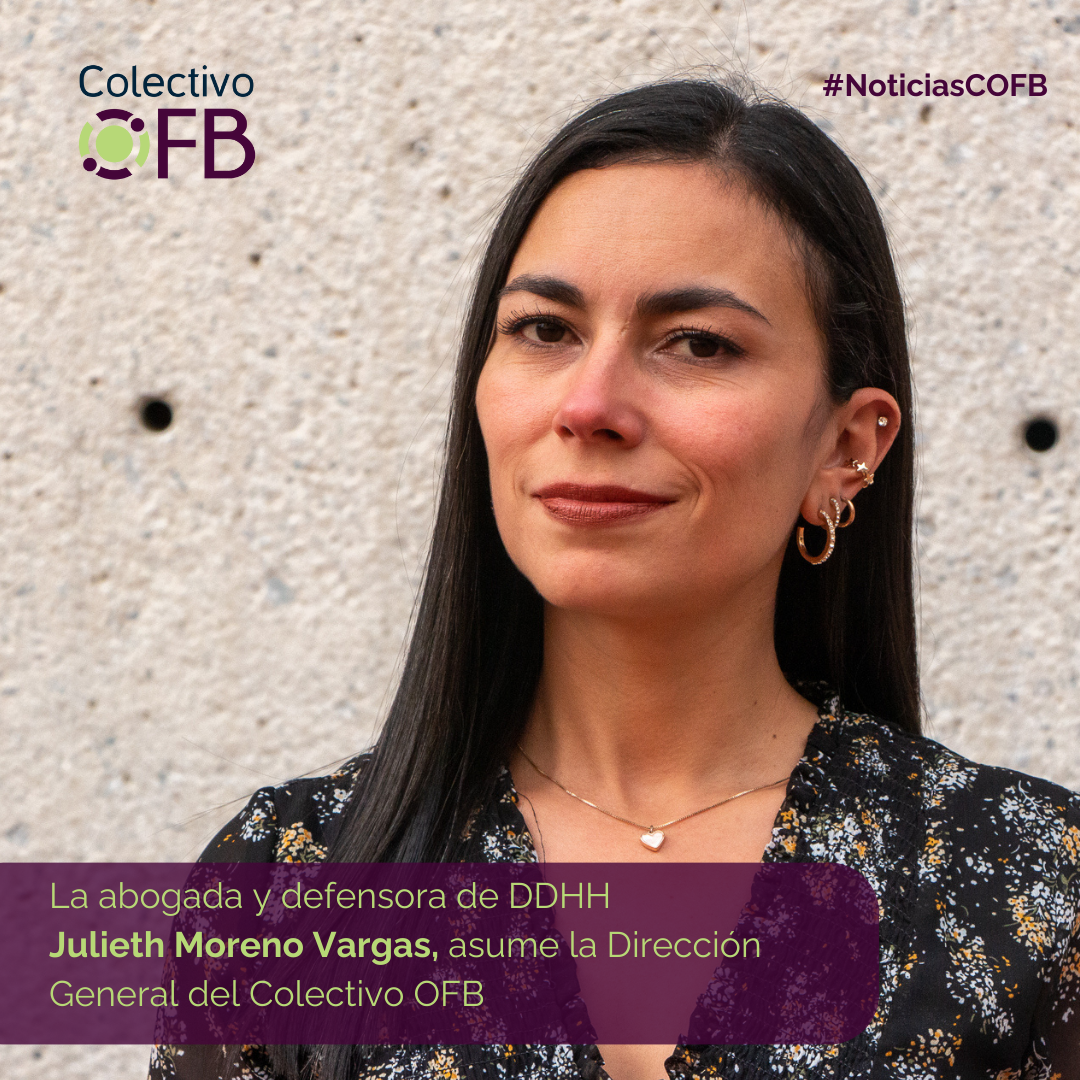 La abogada y defensora de Derechos Humanos Julieth Moreno Vargas, asume la Dirección General del ...